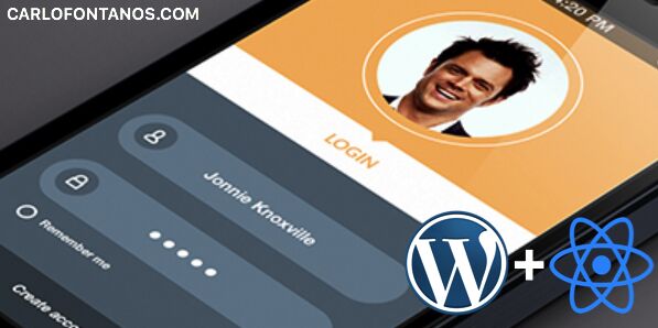 User Login With Wordpress using React Native - Carlo Fontanos