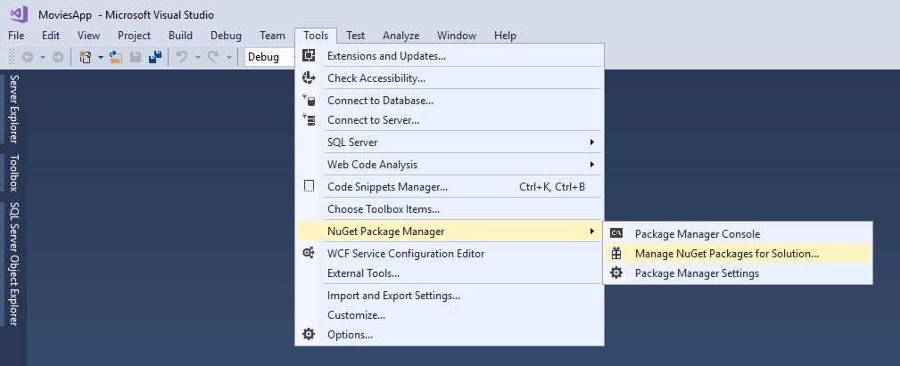 Consuming WCF in ASP.NET MVC 5 with Entity Framework 6 using Visual Studio 2017 [Tutorial ...